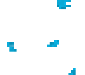 Cheesy head of blue fungus | Minecraft Skin