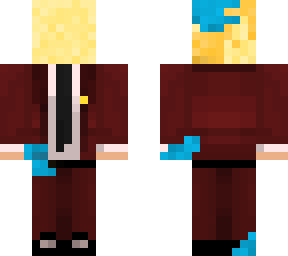 Cheesy head of blue fungus | Minecraft Skin