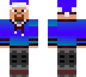 blue steve | Minecraft Skins