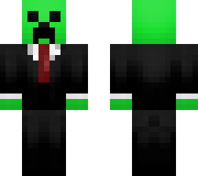 creeper in a suit | Minecraft Skins