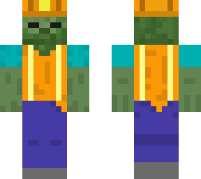 Deathcraft Construction Zombie | Minecraft Skin