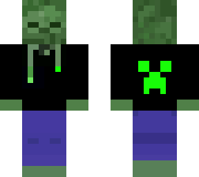 Deathcraft Jacket Zombie 1 | Minecraft Skin