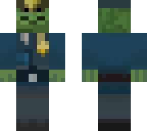 Deathcraft Police Zombie | Minecraft Skin