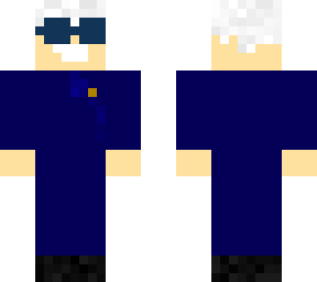 young gojo | Minecraft Skins