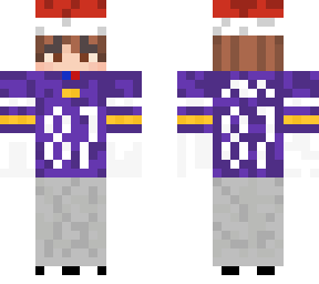 vikings jersey | Minecraft Skin