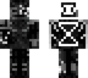 Xenon-Skin-Black | Minecraft Skin