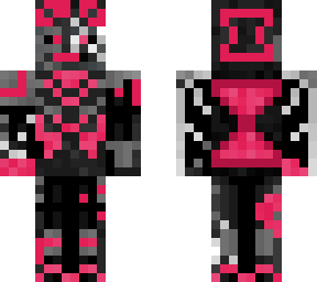 Xenon-Skin-Red | Minecraft Skin
