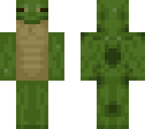 Green frog | Minecraft Skin