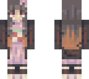 nezuko kamado demon slayer | Minecraft Skins