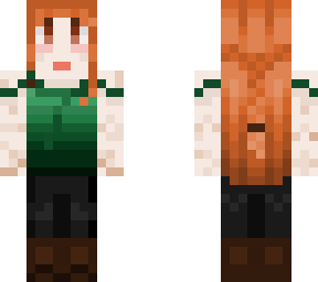 red head girl | Minecraft Skins