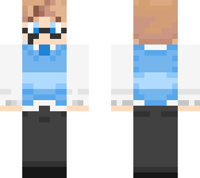 wheatley portal 2 human | Minecraft Skin