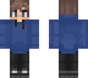 blue hoodie | Minecraft Skins