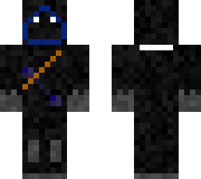 blue hunter | Minecraft Skin