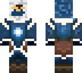 Ice bender | Minecraft Skin