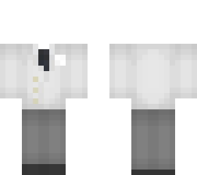 white tux | Minecraft Skins