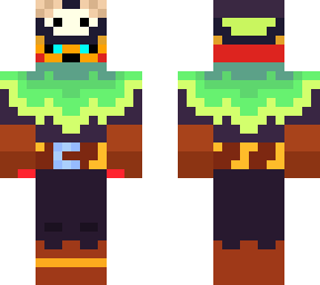 Poco Forajido para textura | Minecraft Skin