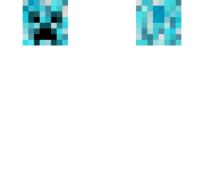 Blue Creeper Mask | Minecraft Skin