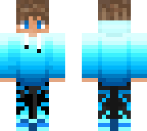 Blue gradient | Minecraft Skin
