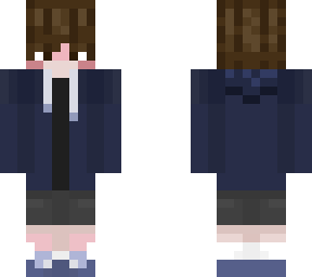 Blue jacket | Minecraft Skin