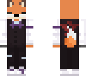Fox suit | Minecraft Skin