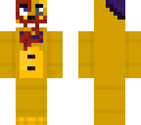 fredbear after bite of 83 | Minecraft Skin