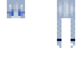 Frost elf hair base | Minecraft Skin