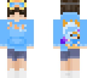 I gave Nico a gLoWuP | Minecraft Skin