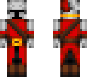 Red-Cloaked Guard | Minecraft Skin