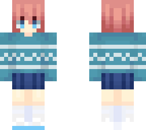 Sayori navidad | Minecraft Skin