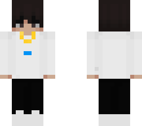 boy with gold chain | Minecraft Skin
