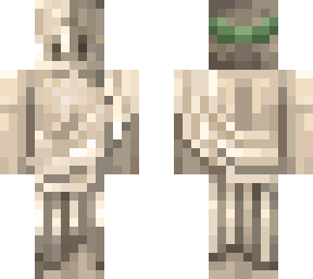 dude but living greek statue dif | Minecraft Skin