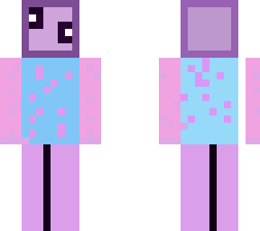 Funny Purple Potato | Minecraft Skin
