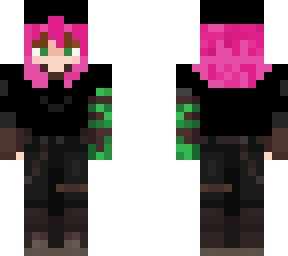 Green Life Lizzie | Minecraft Skin