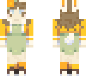 dandelion bunny | Minecraft Skin