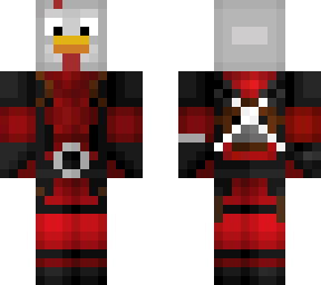 DeadPool Chicken | Minecraft Skin