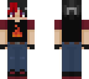 fire boy | Minecraft Skin