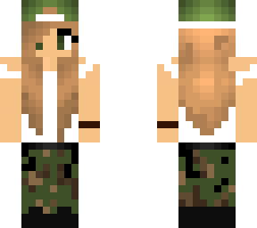 army girl | Minecraft Skins