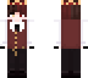 King of hearts:kaws | Minecraft Skin