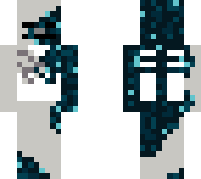 sculk skeleton | Minecraft Skin