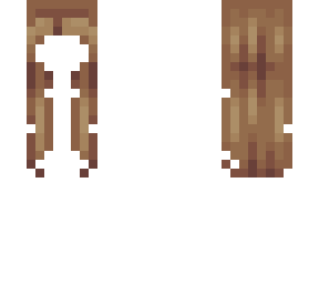 Wavy Female HB Light Brown | Minecraft Skin
