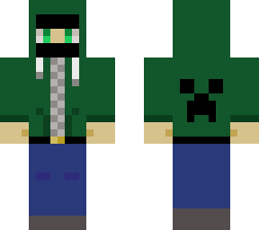 creeper hoodie | Minecraft Skins