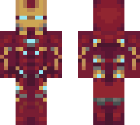 iron man | Minecraft Skins