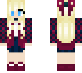 LITTLE LADY SKIN BUT EMO | Minecraft Skin