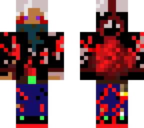 MAD REDSTONE SCIENTIST FULLY MUTATED | Minecraft Skin
