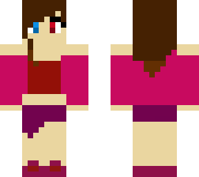me if i joined the aphmau crew | Minecraft Skin
