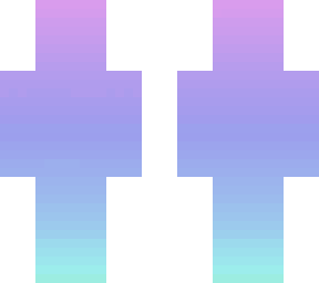 pleasant gradient shows up at your door | Minecraft Skin