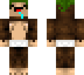 derpy monkey | Minecraft Skins