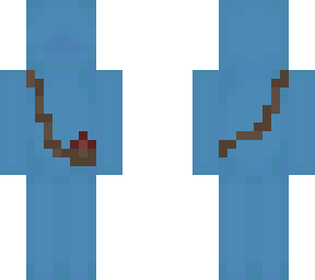 BLUE- ANIMATION VS ANIMATOR/MINECRAFT | Minecraft Skin