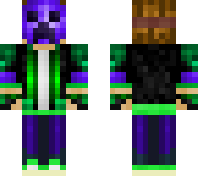 Creeper Mask Edit | Minecraft Skin