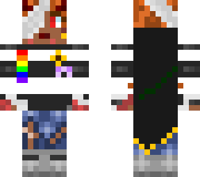 Cyra the Nether Demon | Minecraft Skin